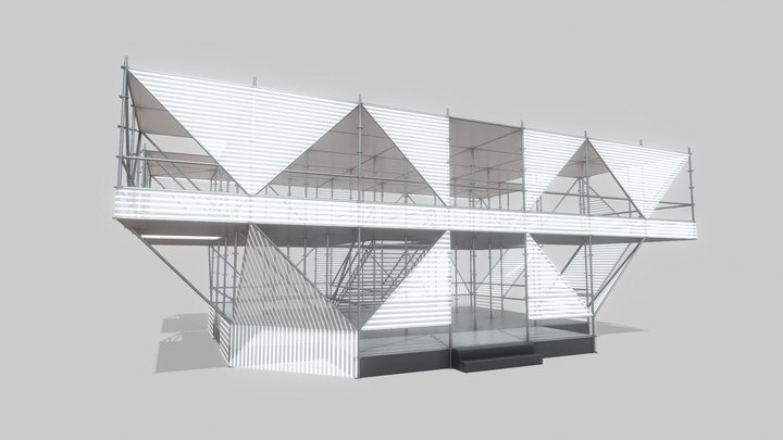 Scaffolding 3D models - Sketchfab