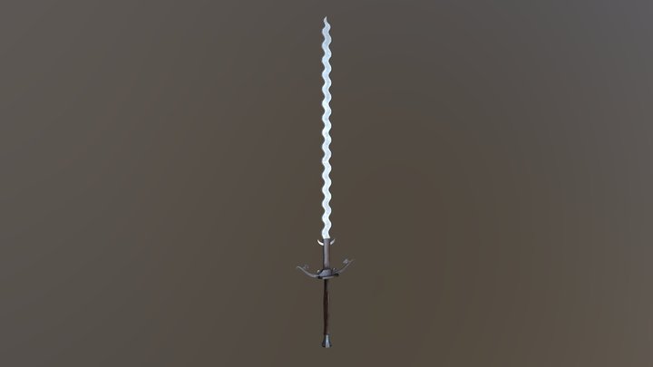 Flamberge 3D models - Sketchfab