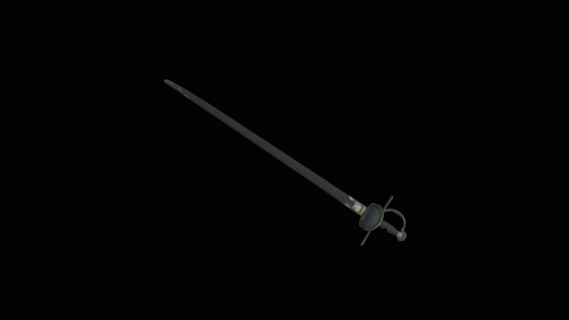 18th Century Sword Replica in Sheath - Download Free 3D model by The ...