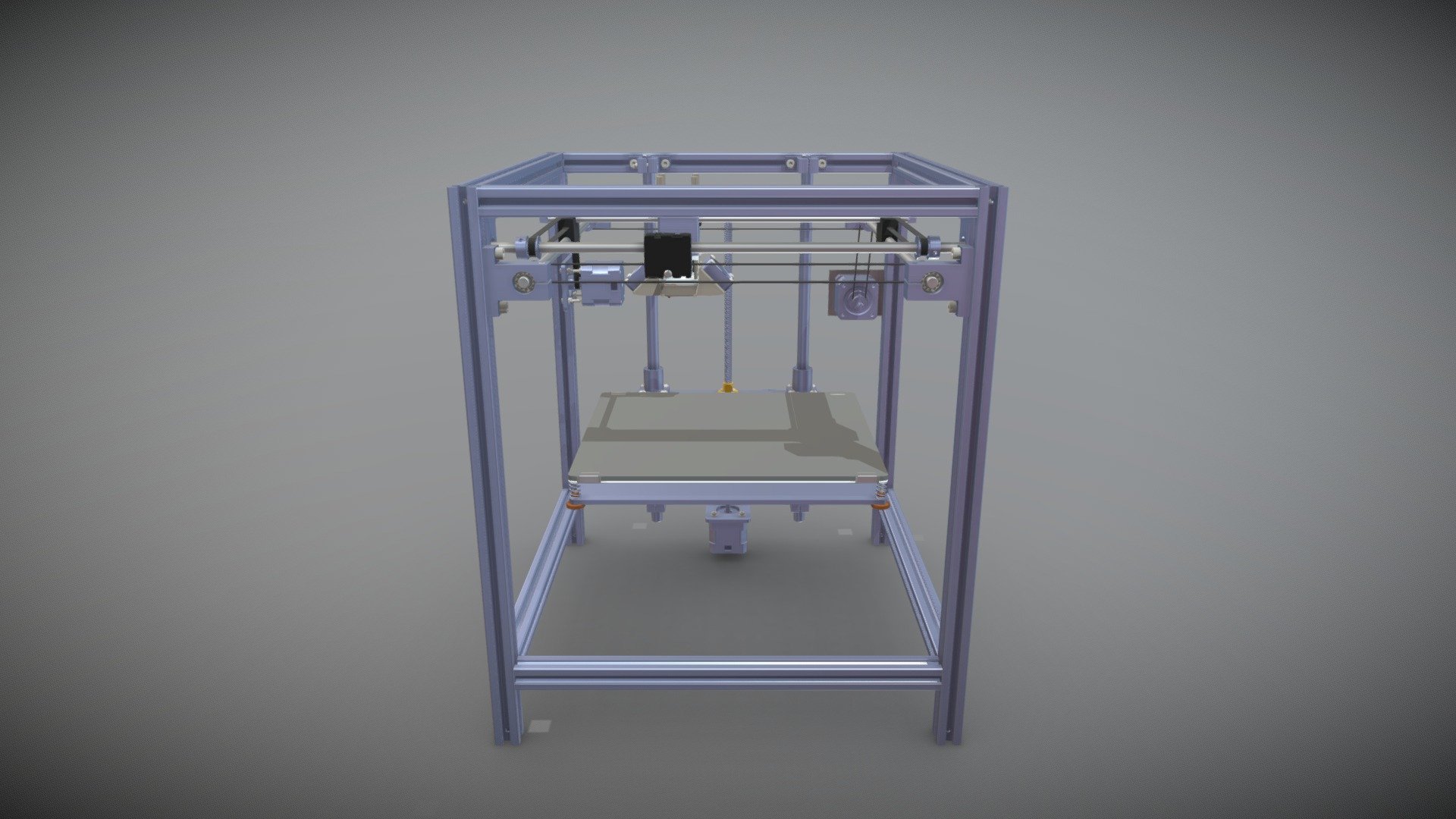 Ultimaker 2 - Aluminium - Download Free 3D model by Stichting ...
