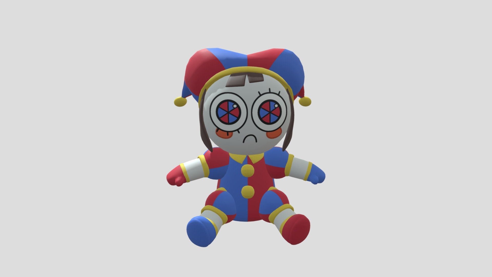 Pomni - Download Free 3D model by Bittergiggle Playz [OFFICIAL ...