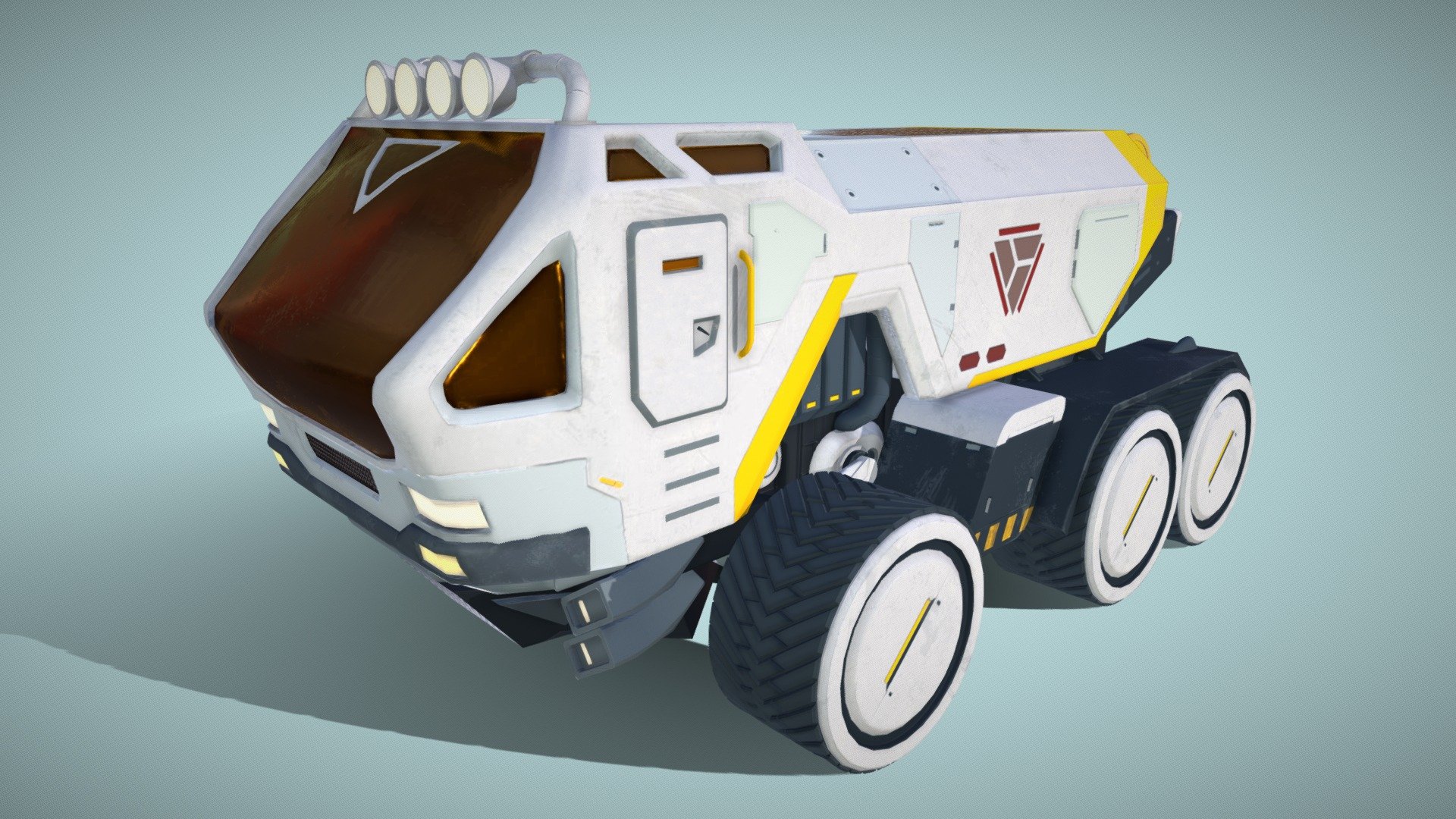Cargo Rover - 3D model by KaramellGlass (@BlueHour) [faedfbc] - Sketchfab