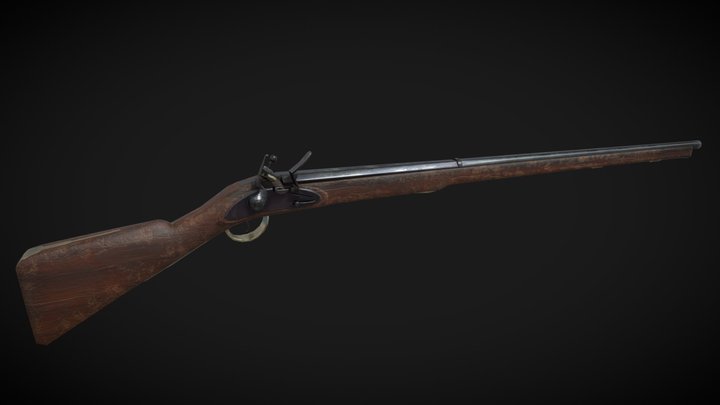 Flintlock 3D models - Sketchfab