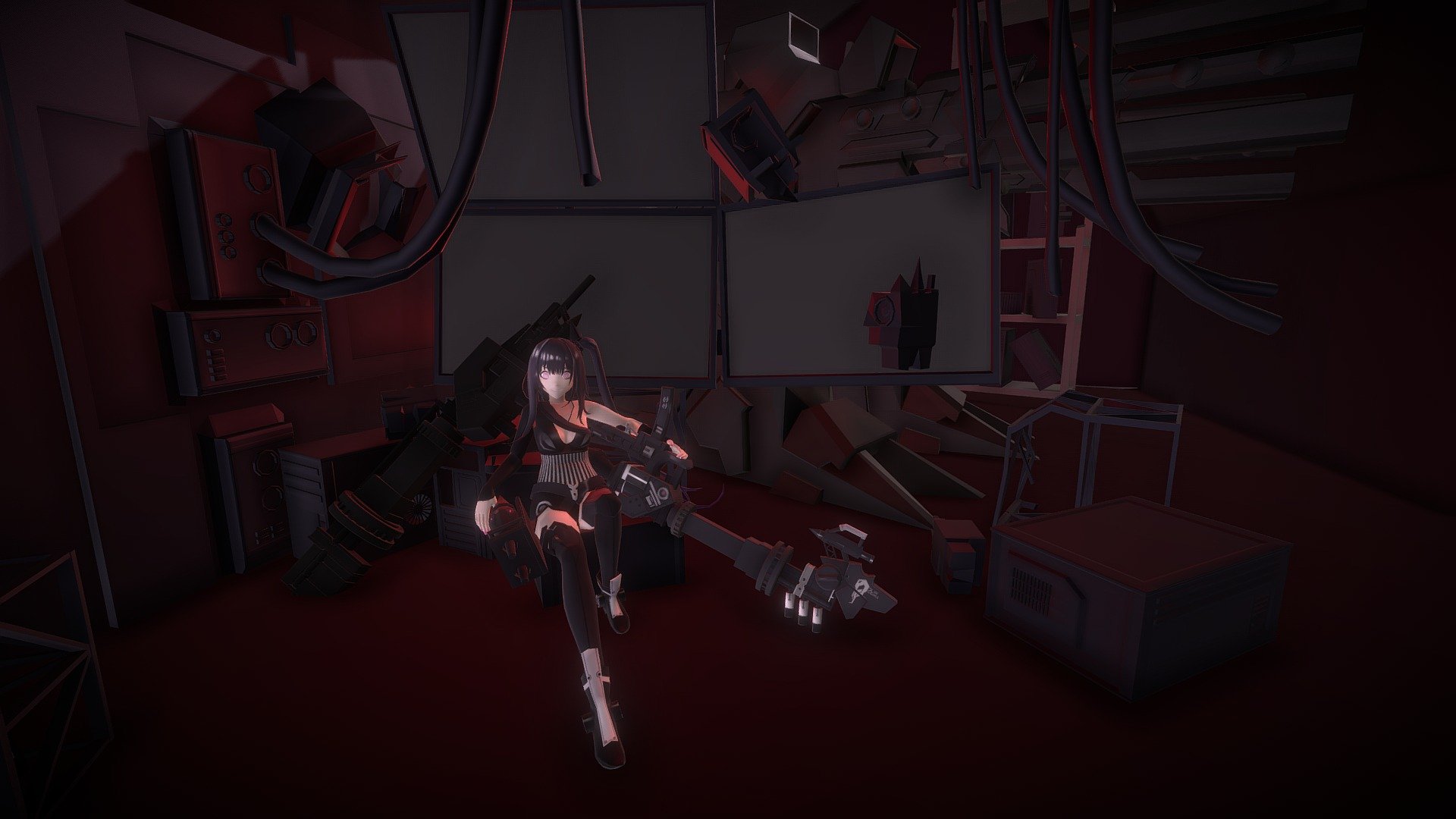 Girls' Frontline architect 少女前线 建筑师 - 3D model by HIKARIQING [faef0c5 ...