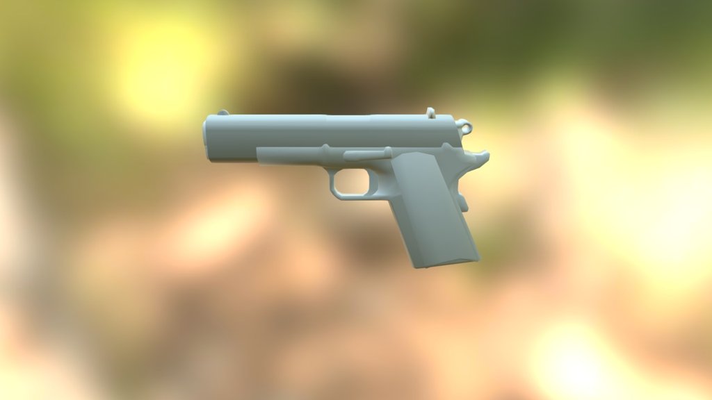 Gun - 3D model by Tsume [faf2e24] - Sketchfab