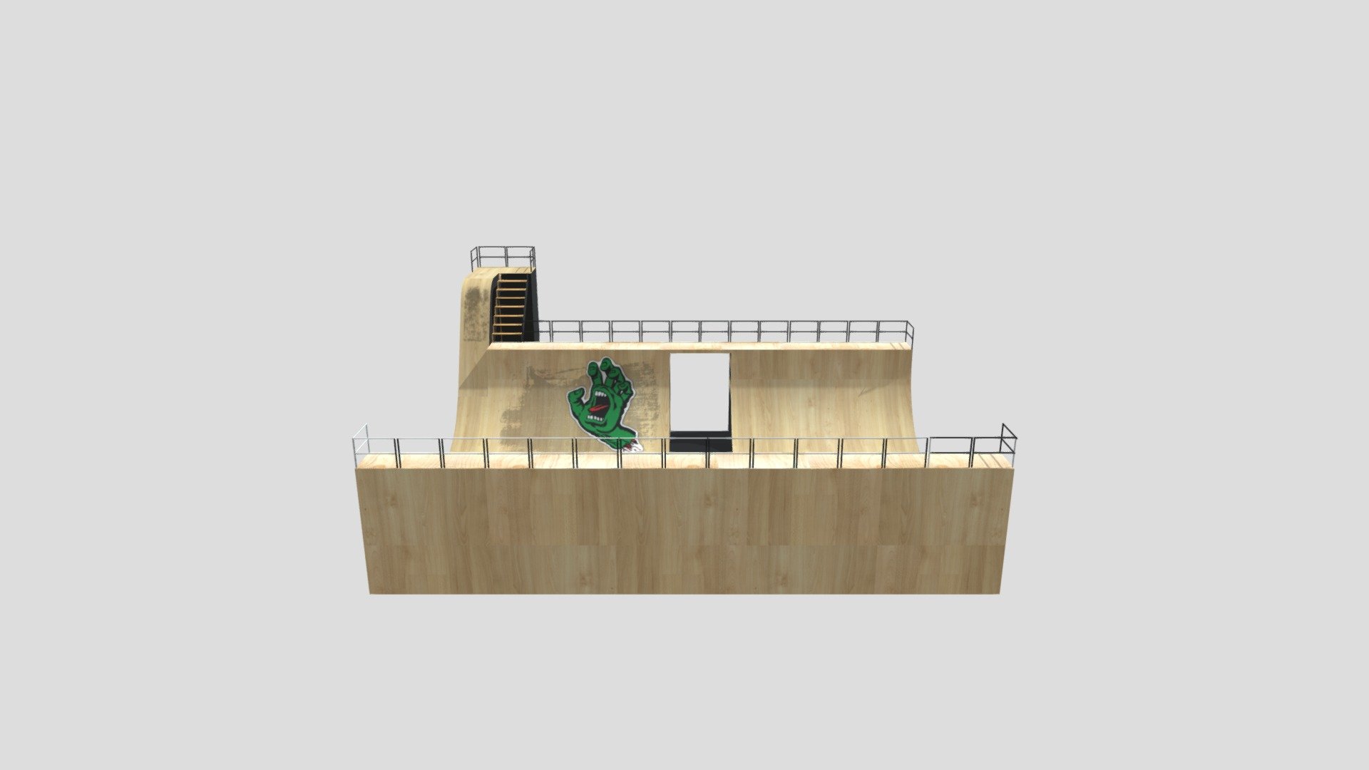 "textured" halfpipe - Download Free 3D model by puyopuyogooey [faf3084 ...