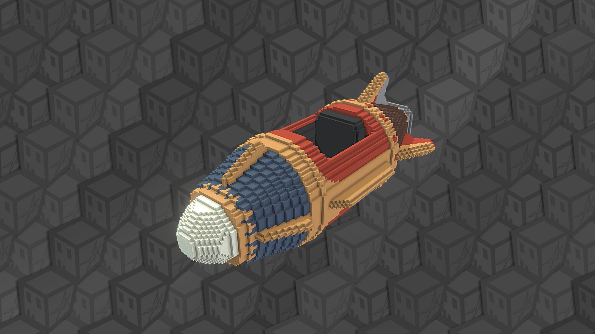 orbitron - (54-bits) - 3D model by zachrywilsn | nullblox (@zachrywilsn ...