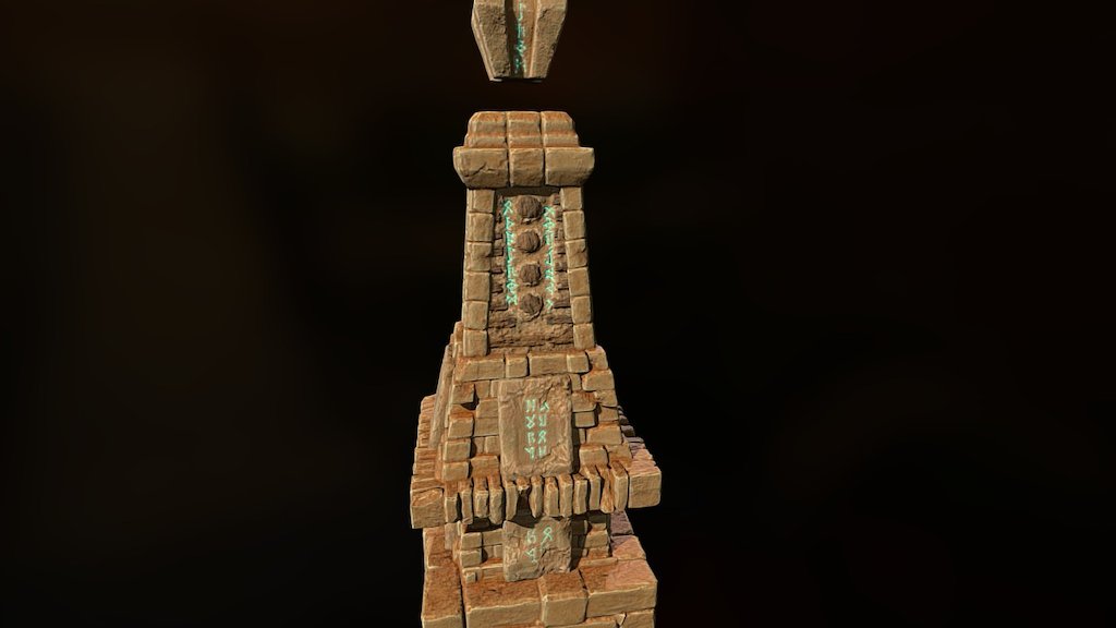 Obelisk Prop - 3D model by beard3dbandit [faf439e] - Sketchfab