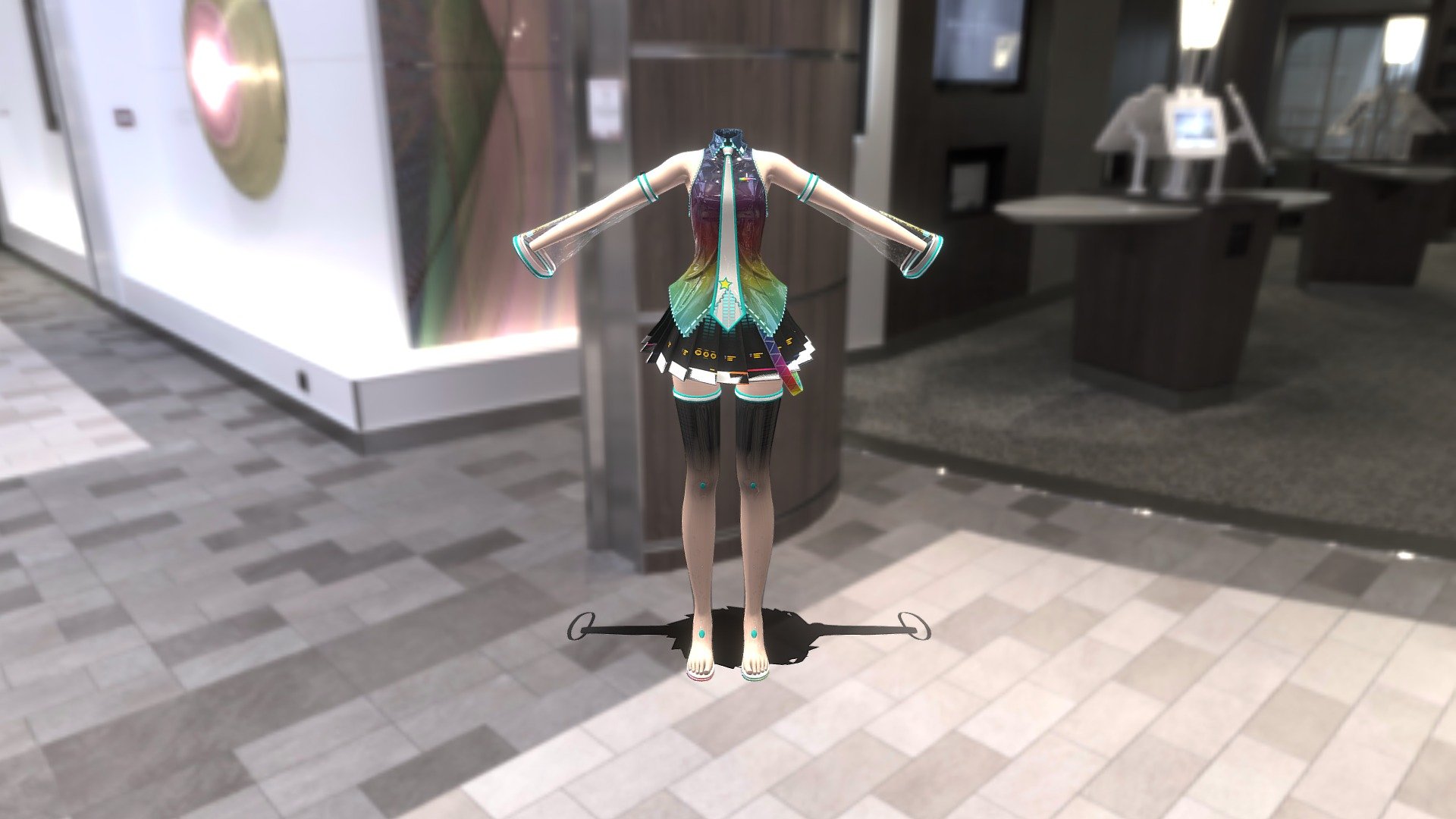 Miku 10 Yeas - 3D model by Renato.Silva [faf55ae] - Sketchfab
