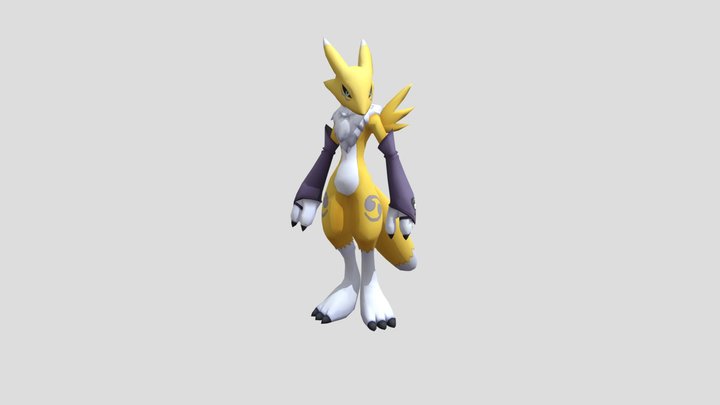 Renamon 3D models - Sketchfab