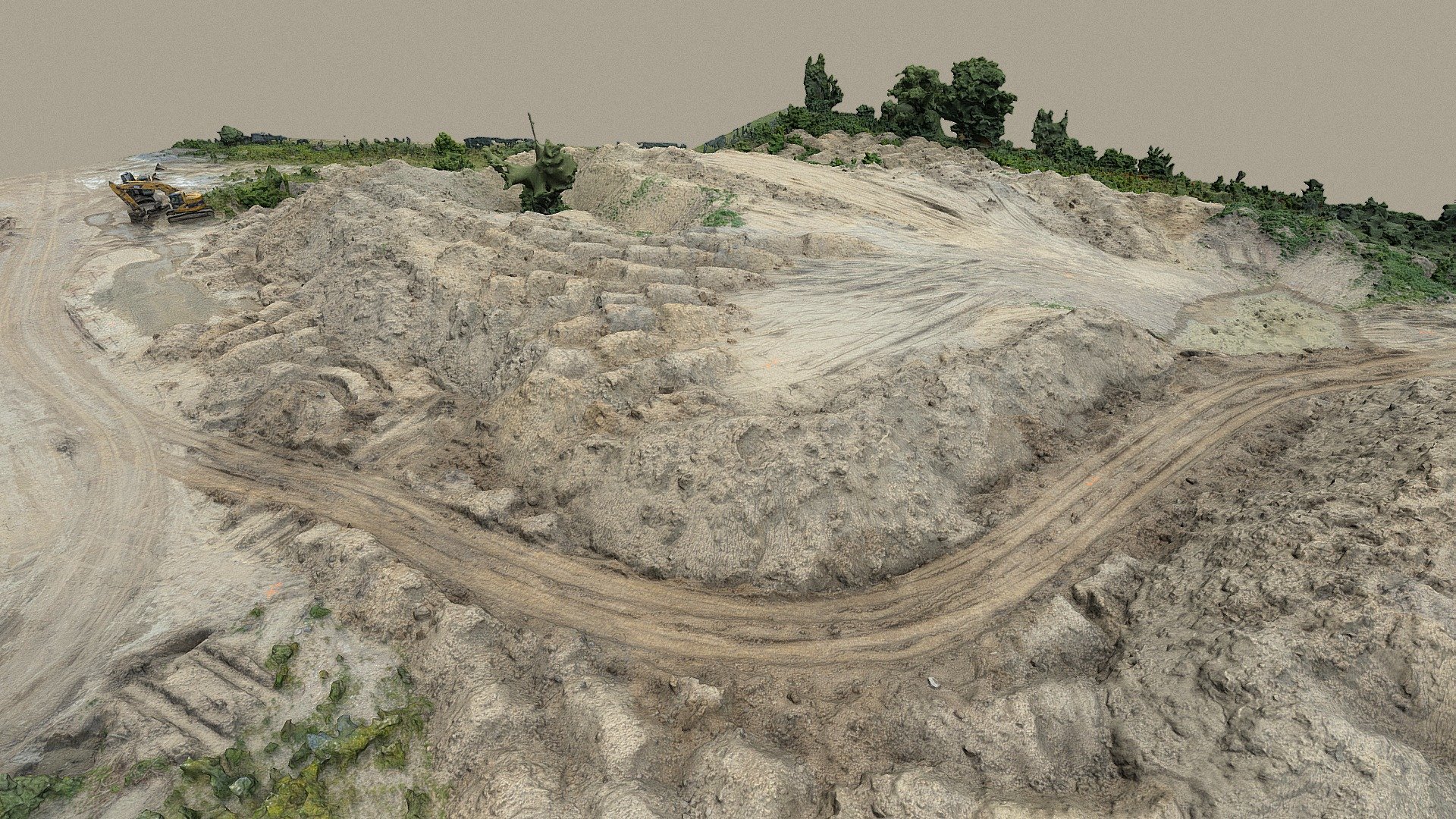 Path through the clay heaps - 3D model by archiwum_xyz [fafaea5 ...
