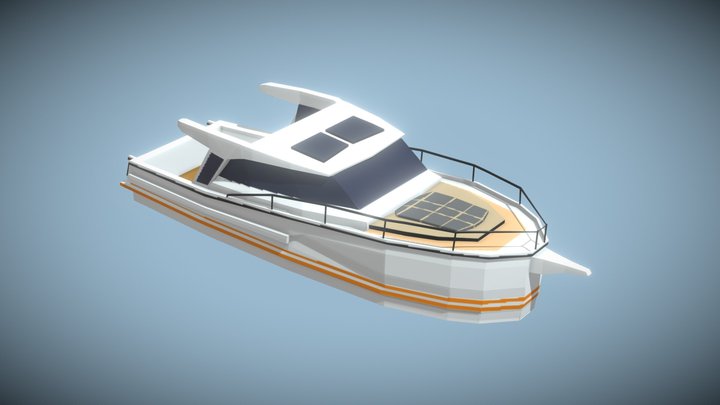 Speedboat 3D models - Sketchfab
