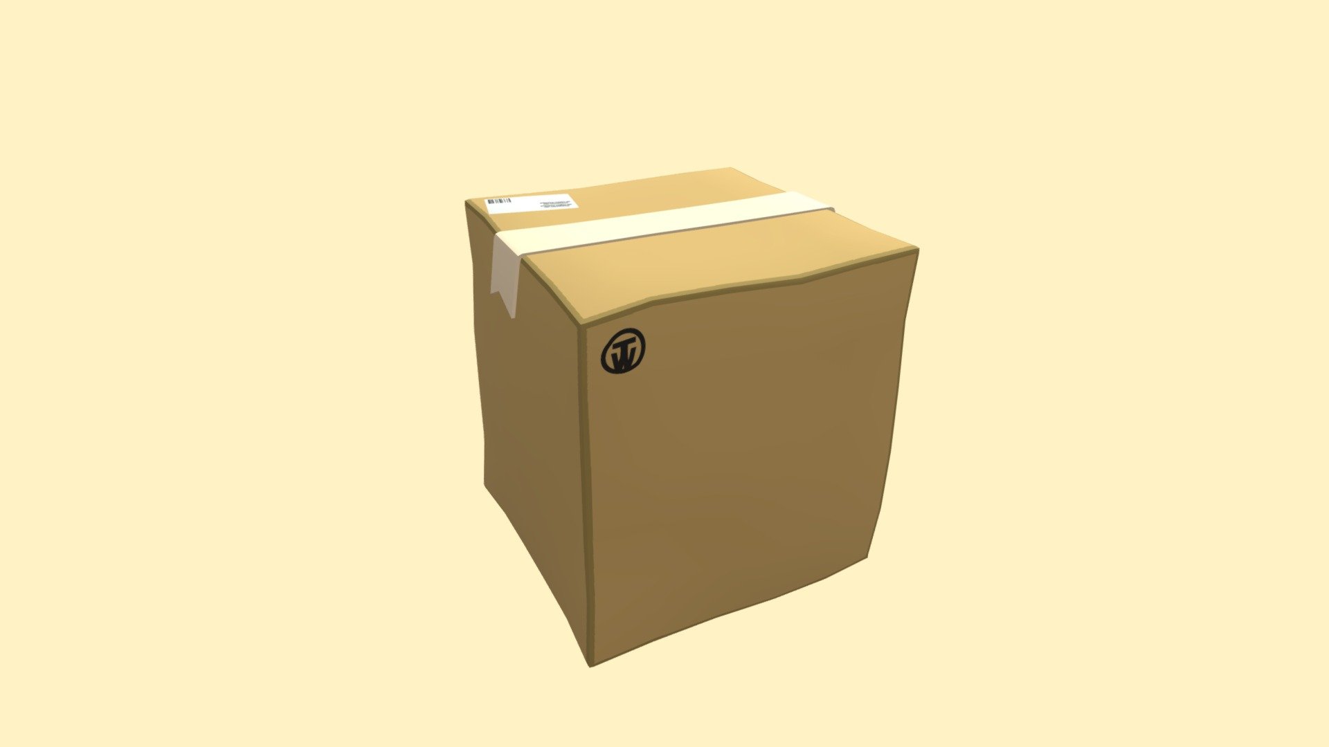 CardboardBoxV5 - 3D model by owenmearns24 [fafbd94] - Sketchfab