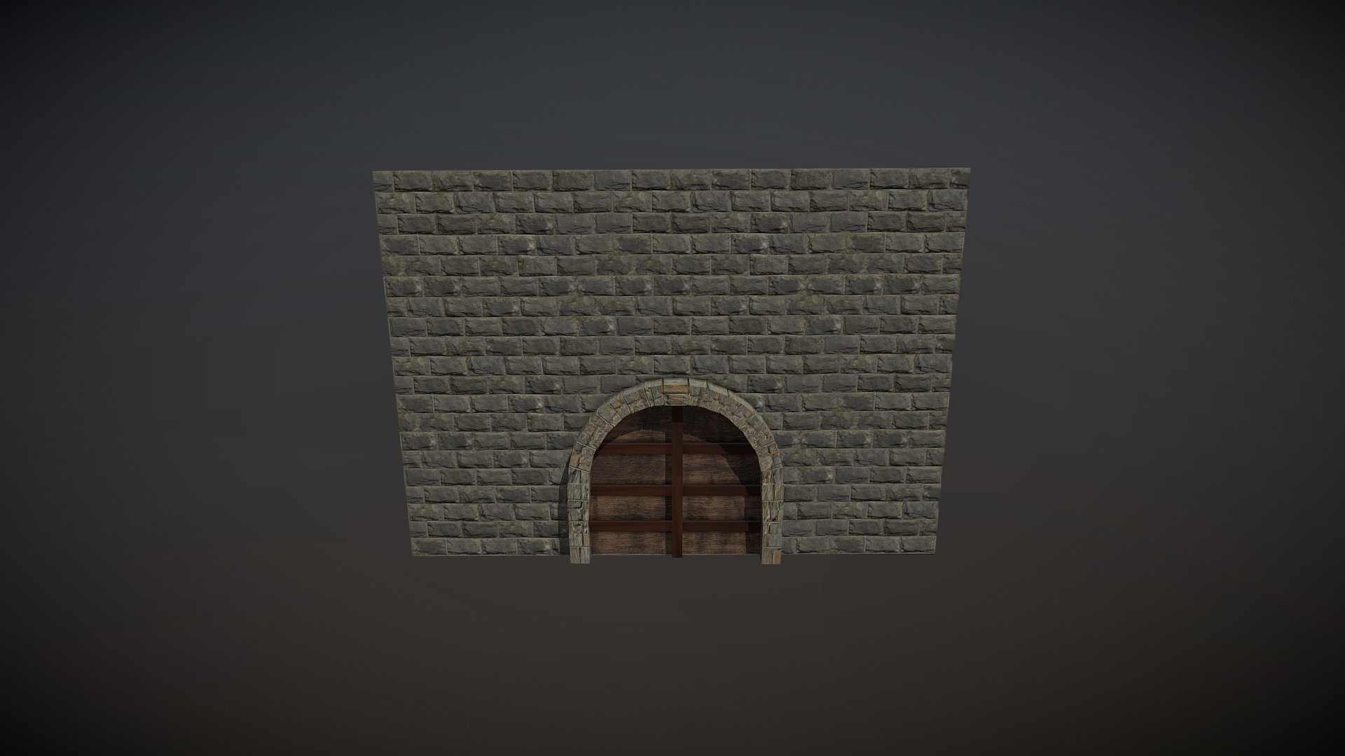 Game-Ready Gate - 3D model by Pinto_15_ (@HenriquePinto15) [fafc342 ...