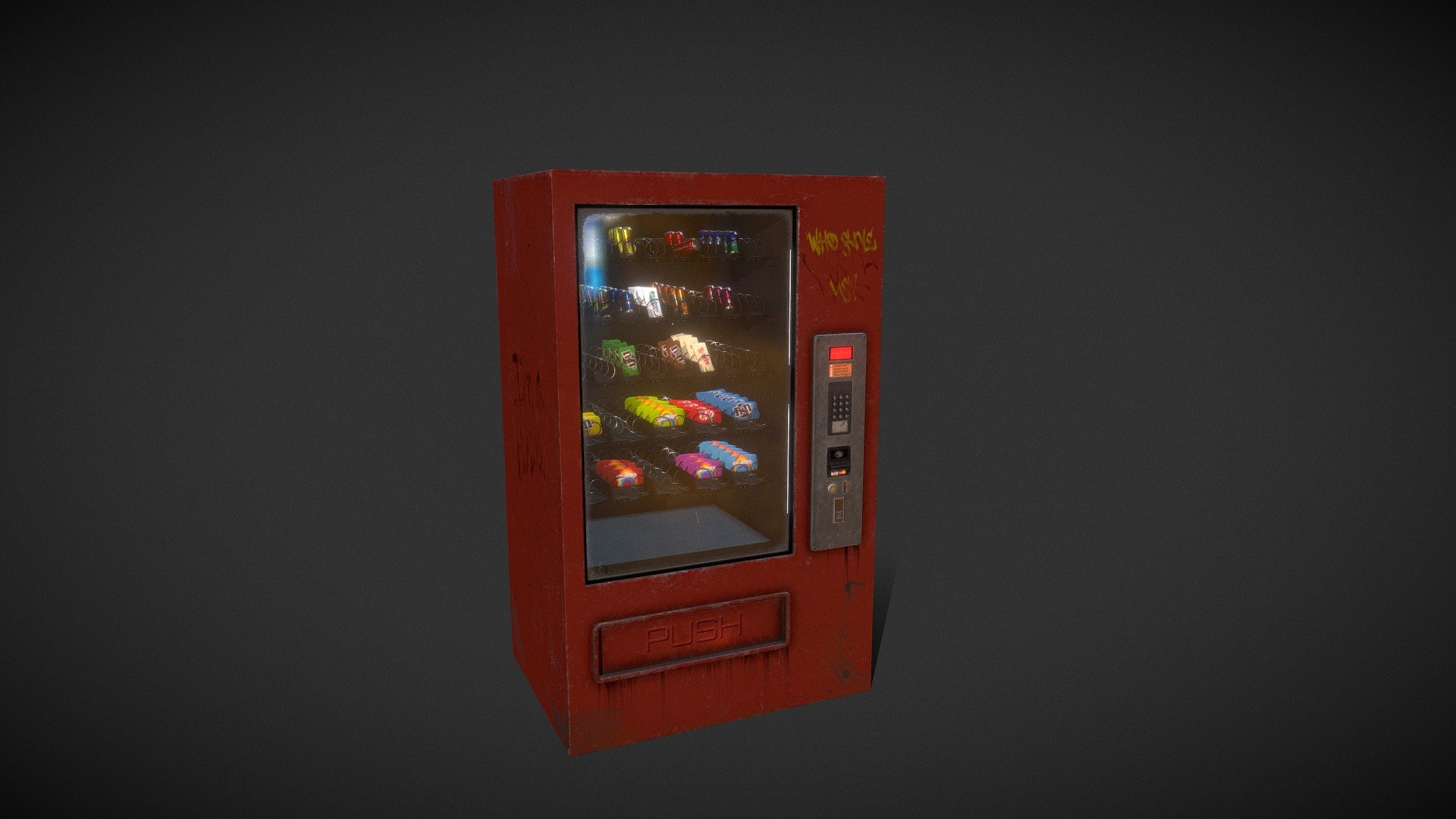 Vending machine - 3D model by einthel [fafcf2c] - Sketchfab