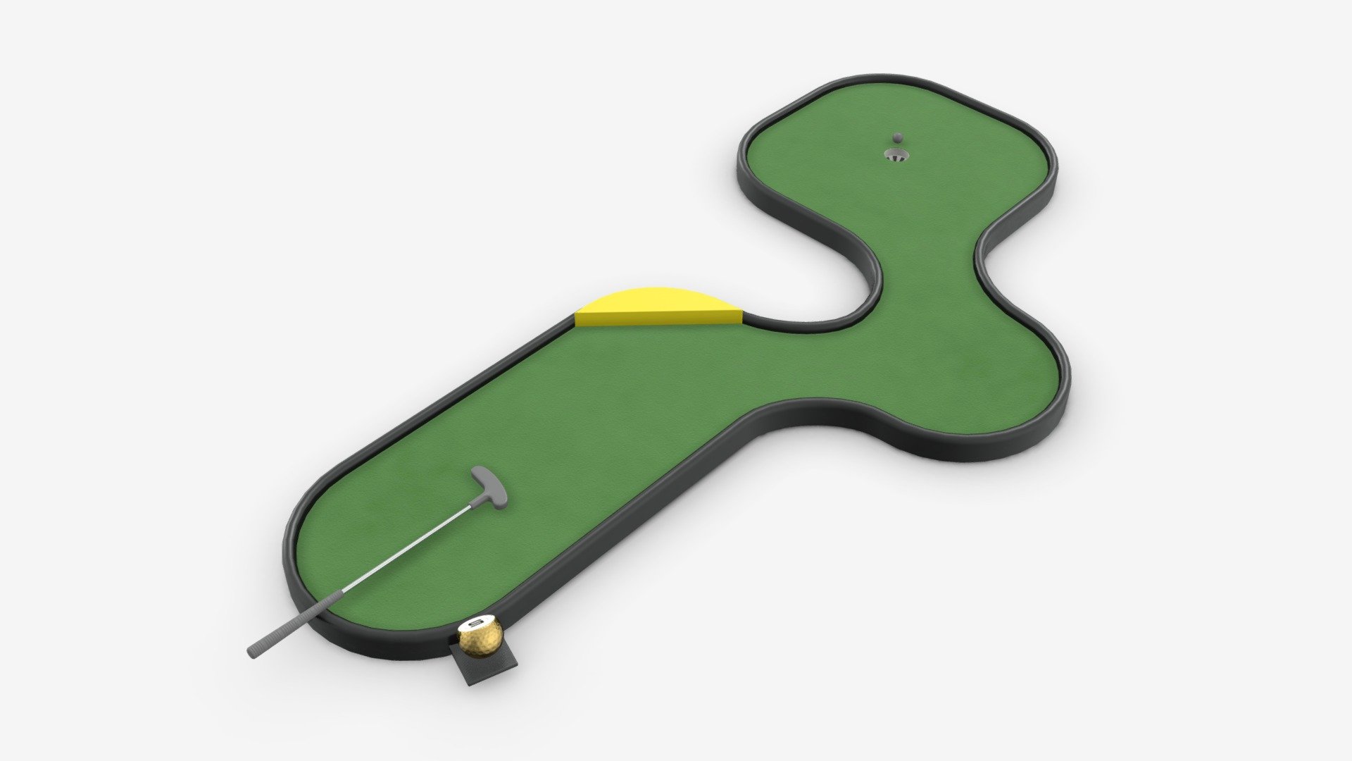 Miniature Golf Course 05 - Buy Royalty Free 3D model by HQ3DMOD ...