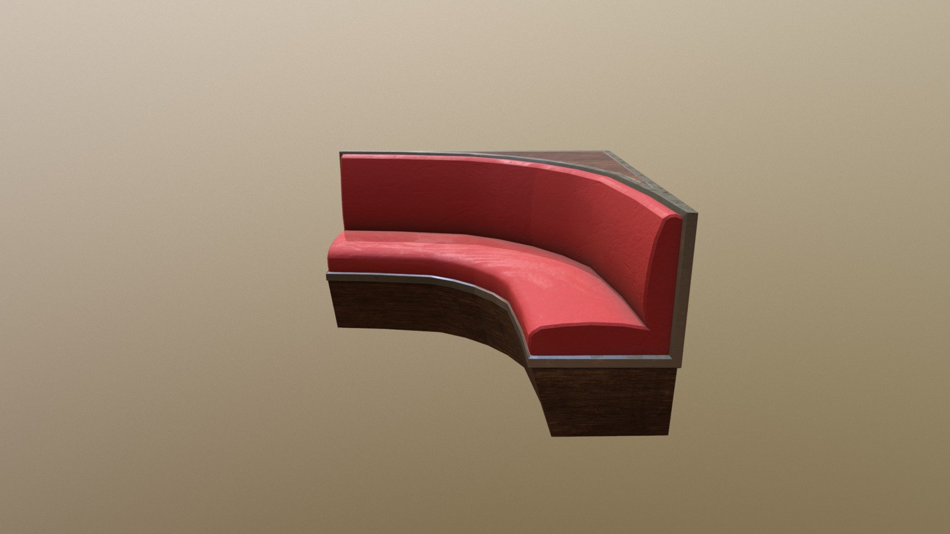 Curved_Booth - 3D model by wade626 [faffd7c] - Sketchfab