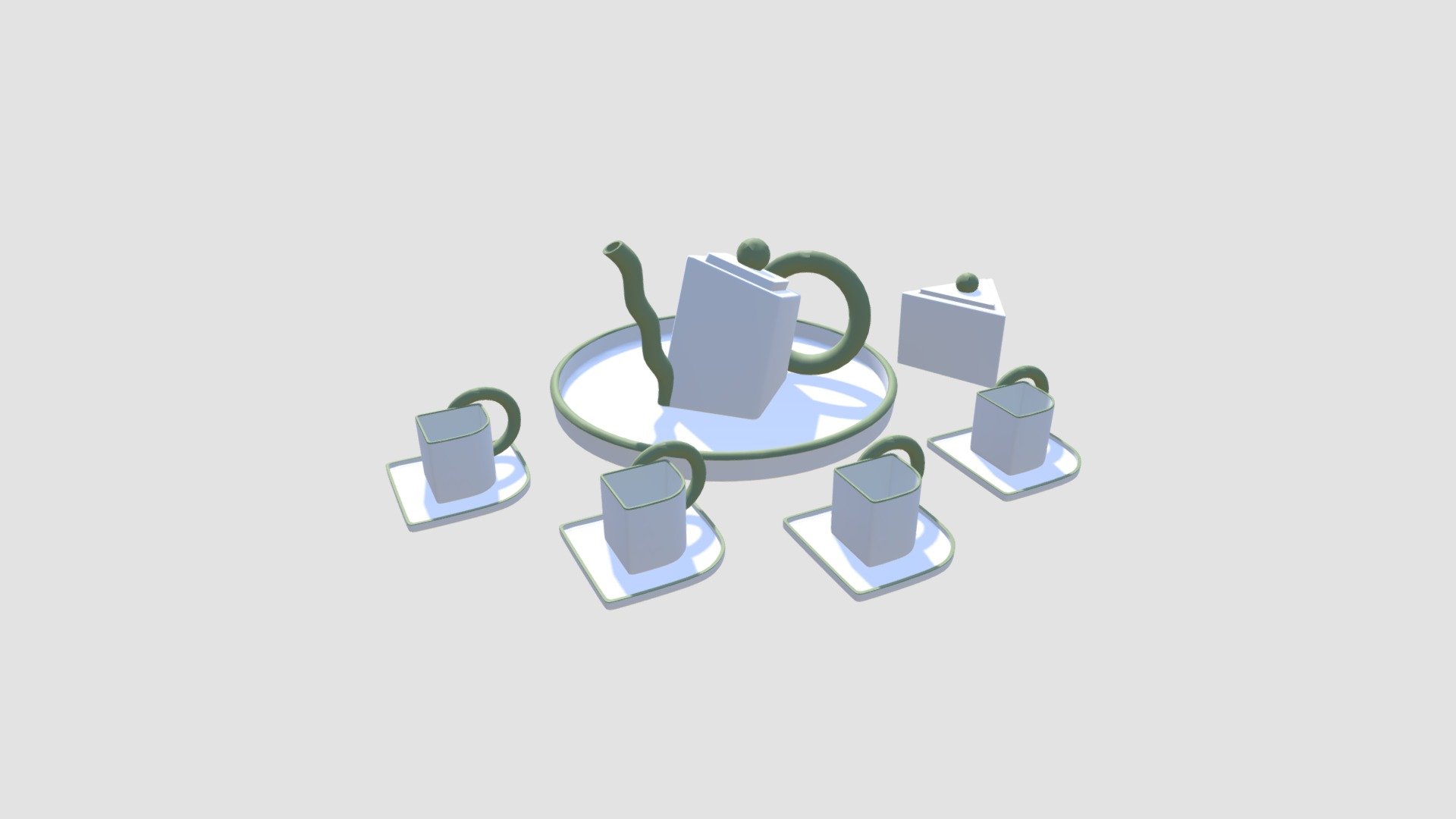 service set - Buy Royalty Free 3D model by Evermotion [fb00247 ...