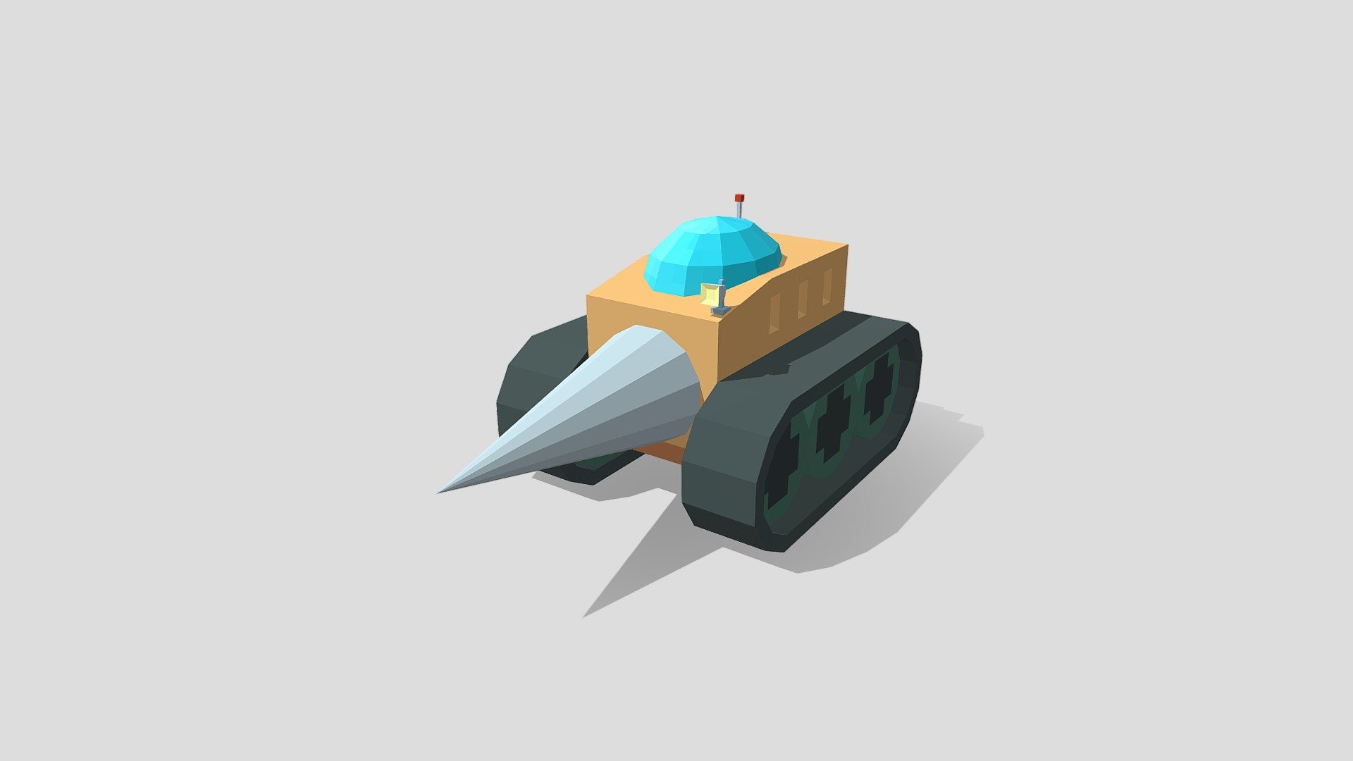 Drill Car - 3D model by erytau [fb002fb] - Sketchfab