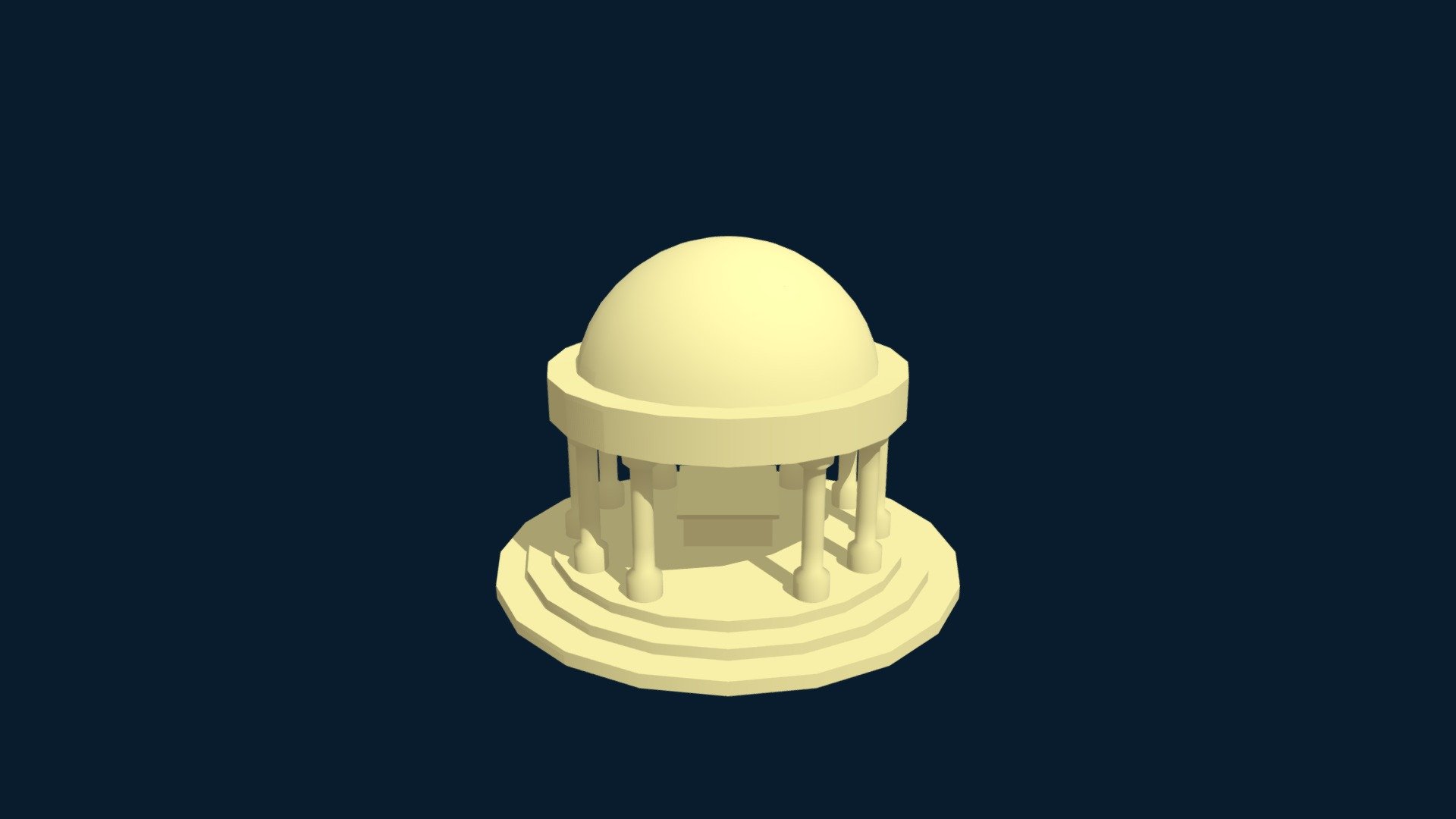 Simple Round Structure - Download Free 3D model by MrPuppet [fb01807 ...