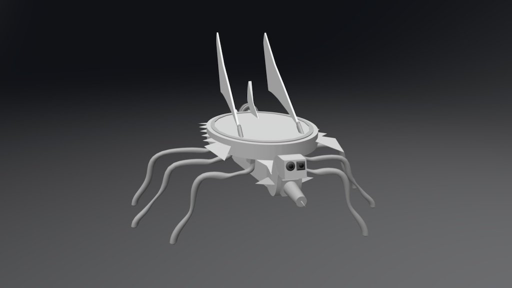Nano Insect Drone ID-1 - 3D model by tezelian [fb018e8] - Sketchfab