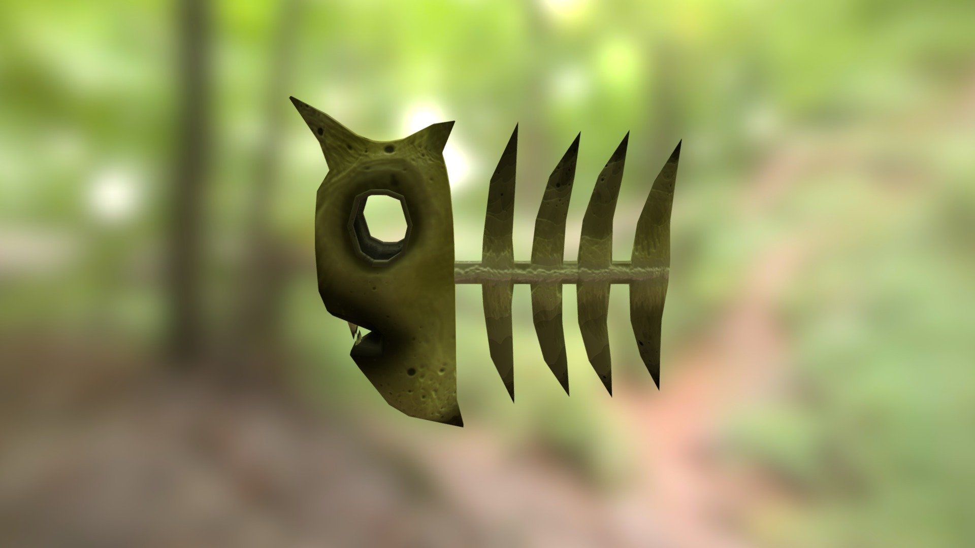 Fishbones - 3D model by eva.vermeulen [fb01b2d] - Sketchfab