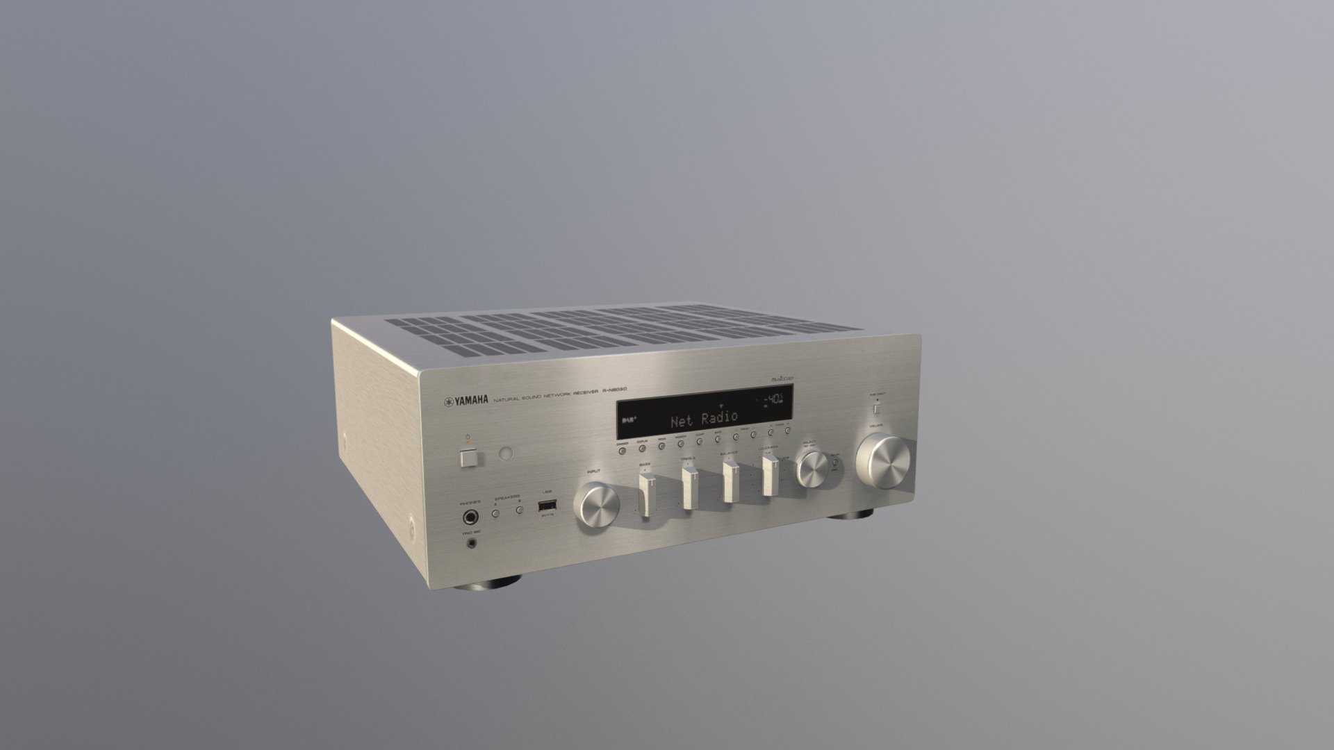 Yamaha RN602 Silver - 3D model by vladatmm [fb03b1c] - Sketchfab