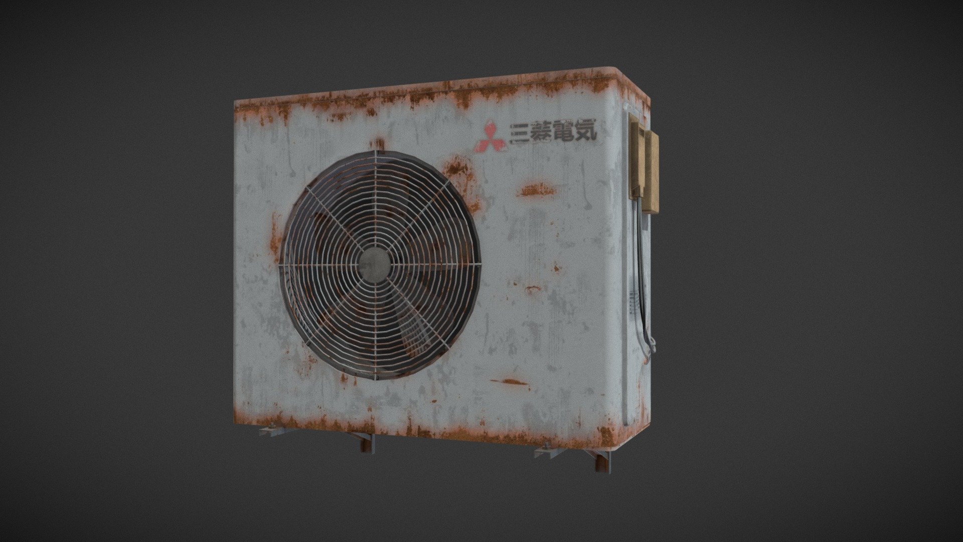 AC Outdoor Unit - Download Free 3D model by Maaz Saleem (@maazsaleem3d ...