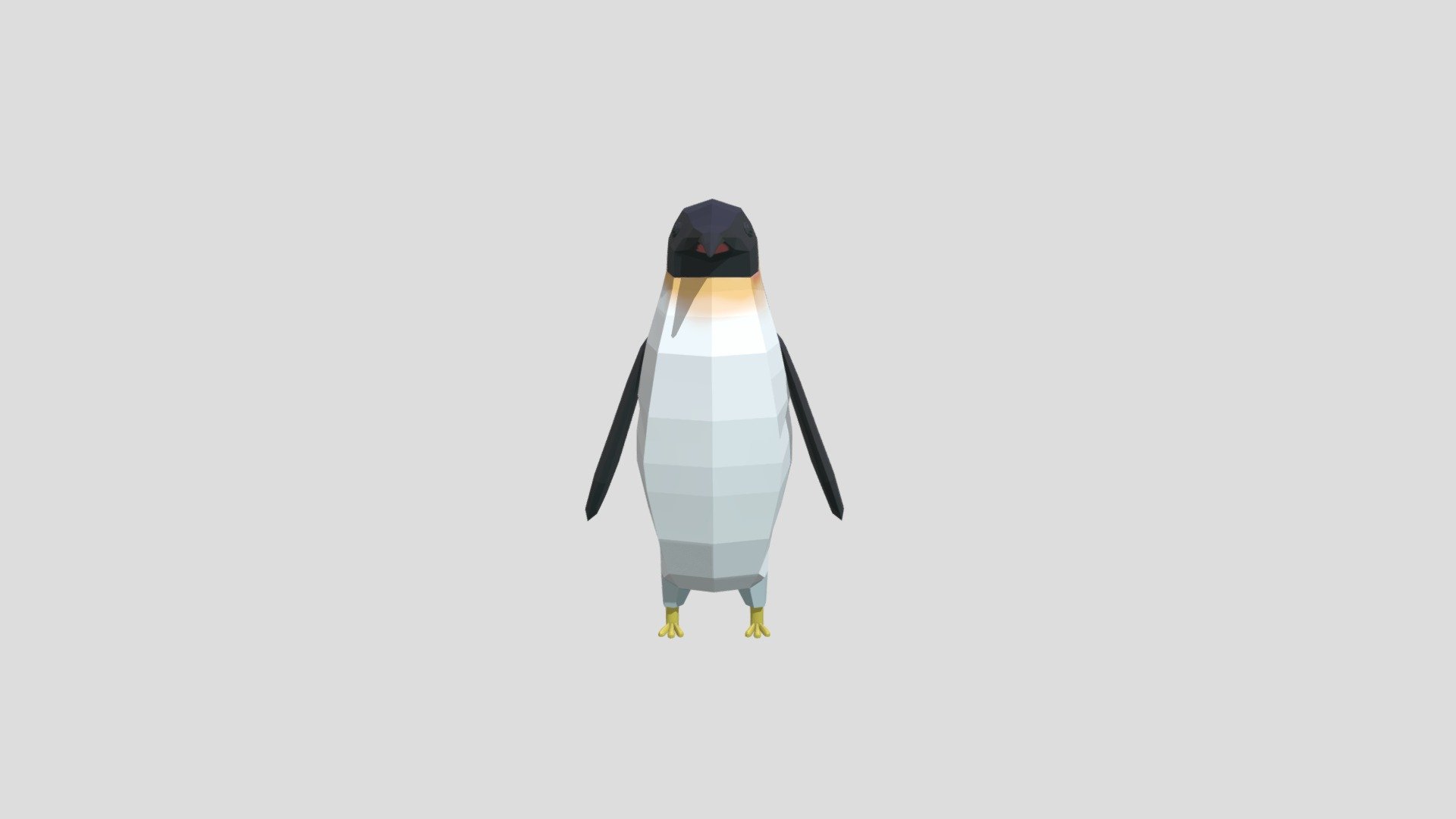 Emperor Emperor Penguin Looking for Fish - Download Free 3D model by ...