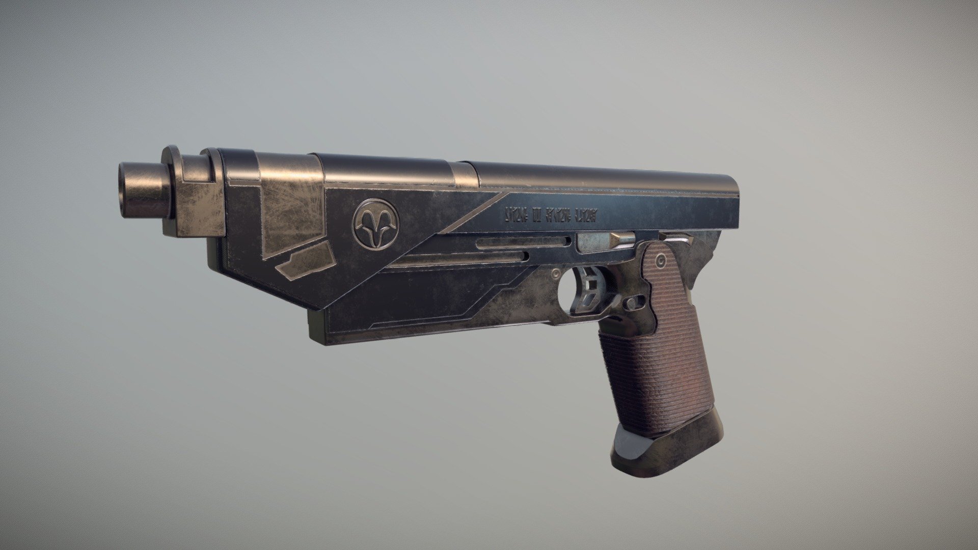 Bo Katans blaster - Download Free 3D model by Denis_Niko (@denisniko ...
