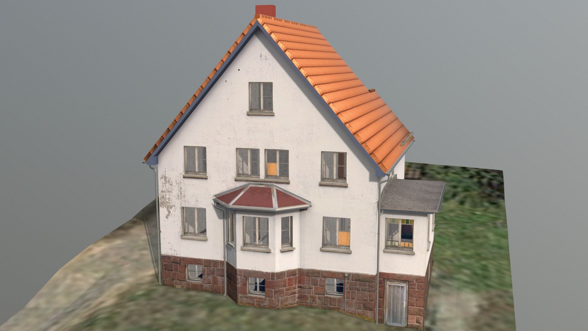 Detached Dwelling House, ca. 1935 - 3D model by chr.peter [fb07e33 ...