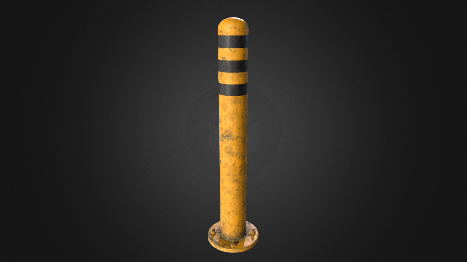 Bollard v1 - 3D model by Longjing [fb082c3] - Sketchfab