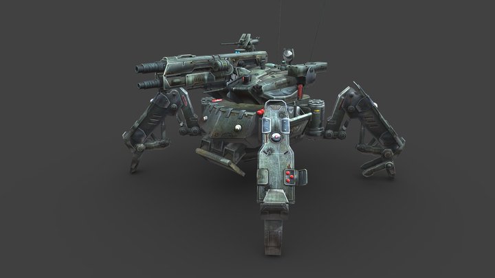 Turret 3D models - Sketchfab
