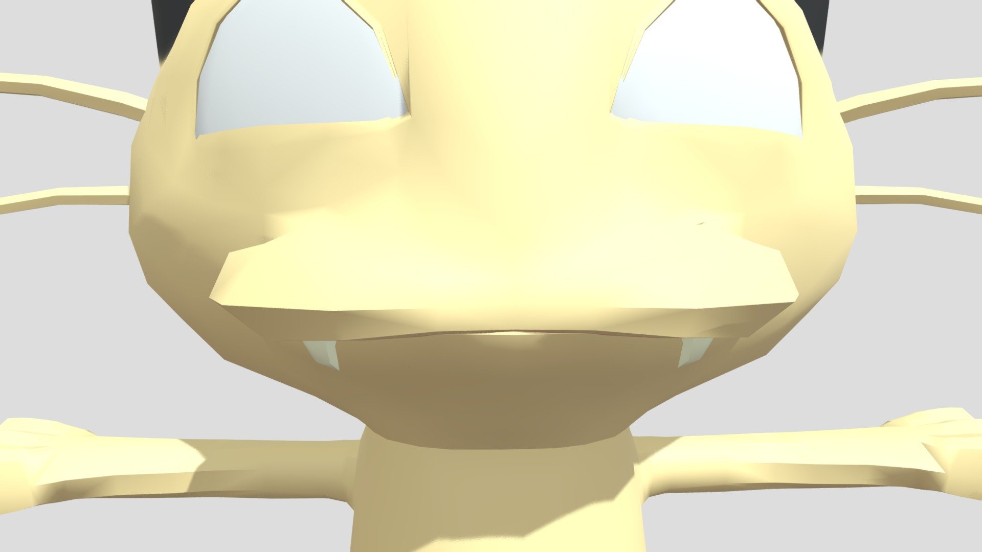 Meowth - Download Free 3D model by theamazingdonovan207 [fb08f9d ...