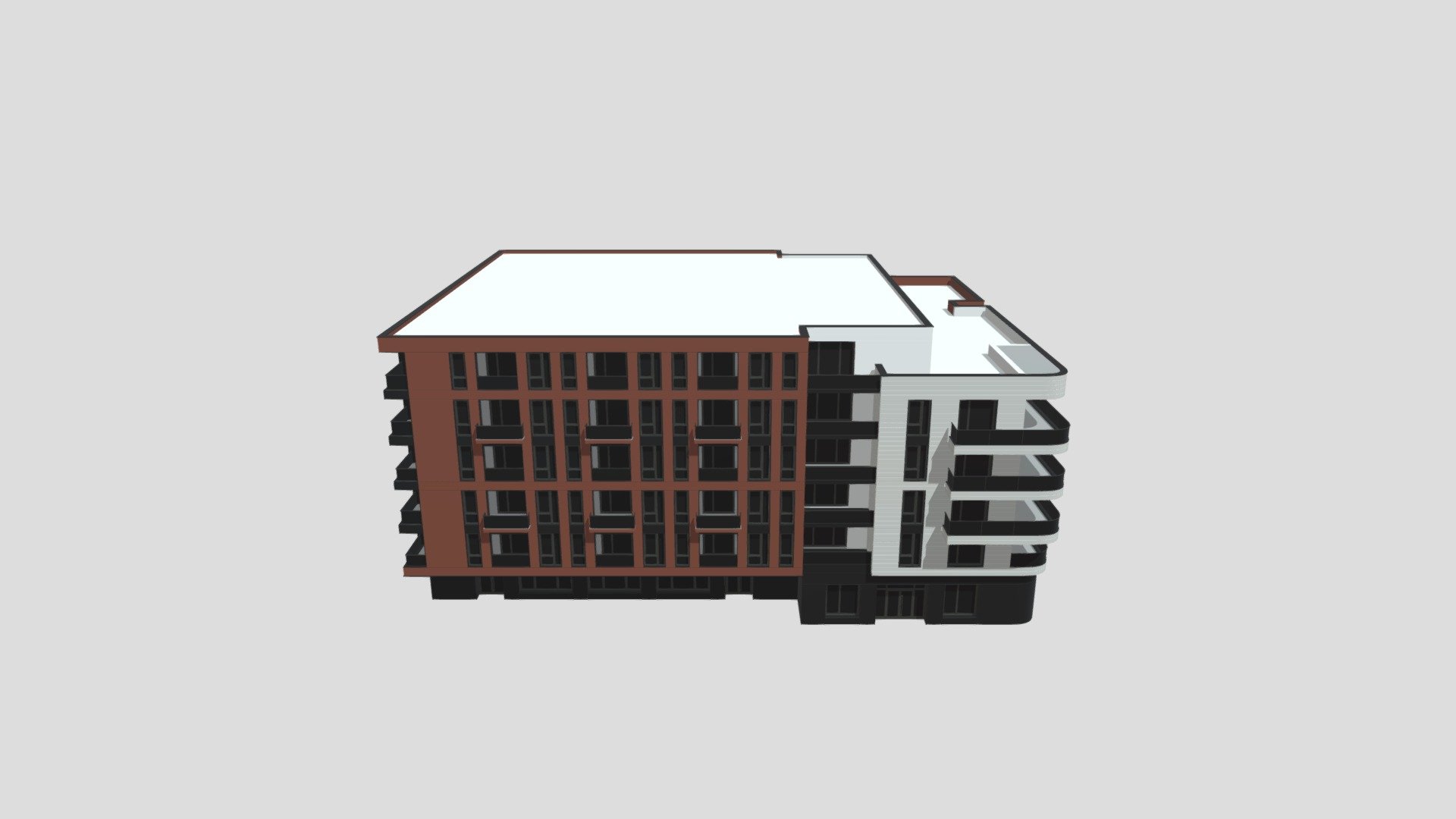 Residential Project Building - 3D model by ReflexGuy217 [fb0ab4f ...