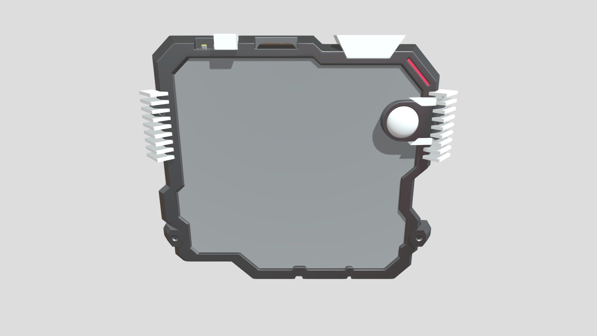 Biometric Scanner - 3D model by jordan.powers [fb0ab7e] - Sketchfab