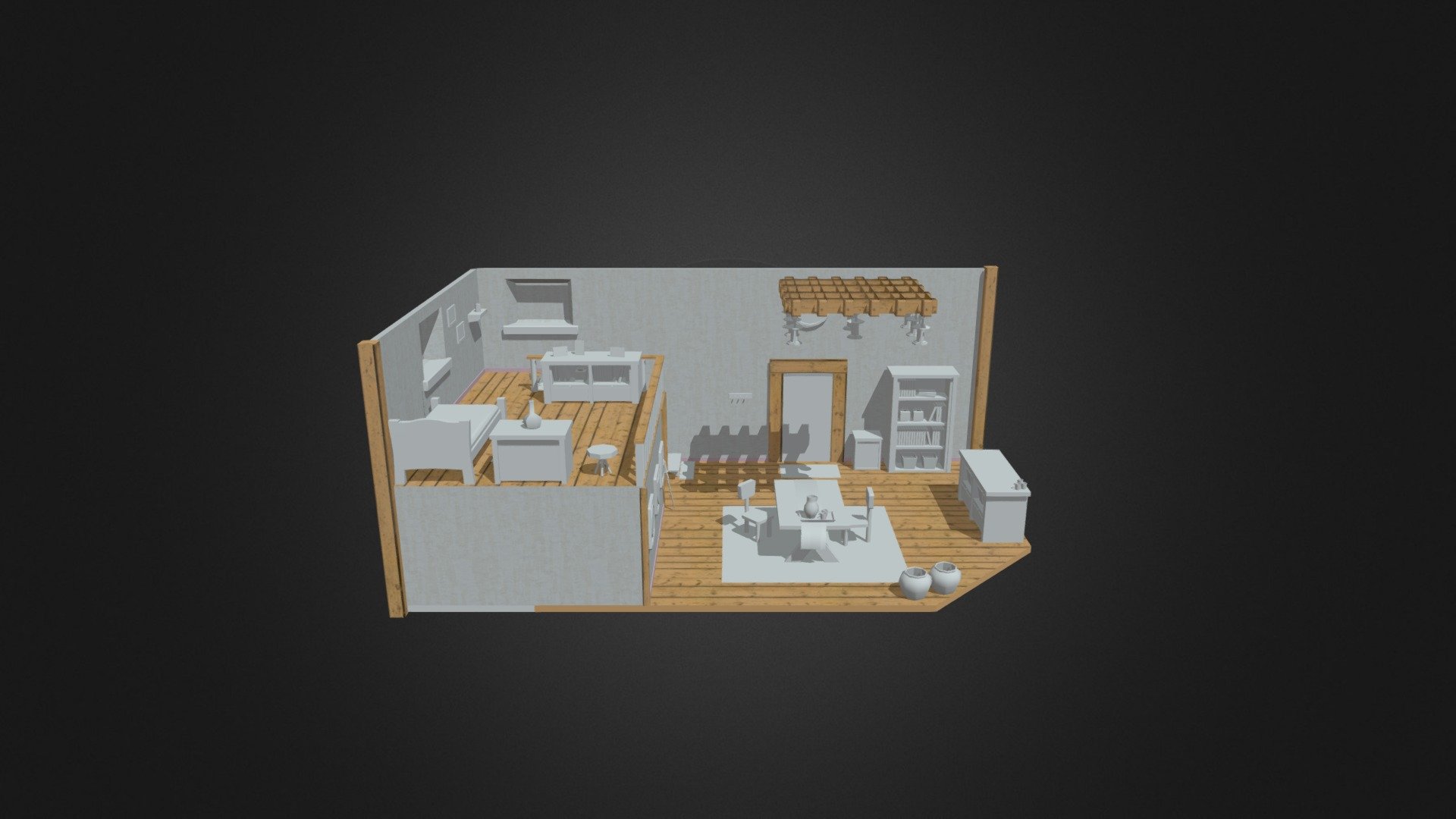 Heros House Texture Test - 3D model by AnaW11 [fb0be6d] - Sketchfab