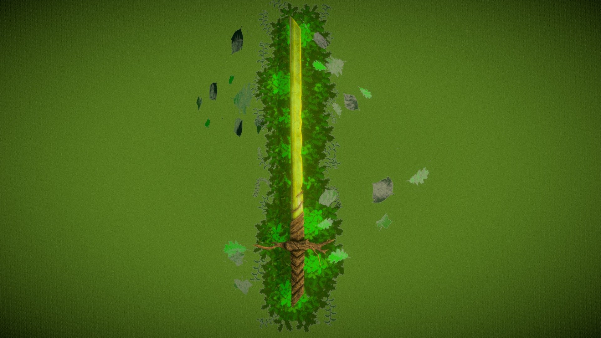 Forest Sword - 3D model by Fitolas (@rodrigofitas.lp) [fb0c114] - Sketchfab