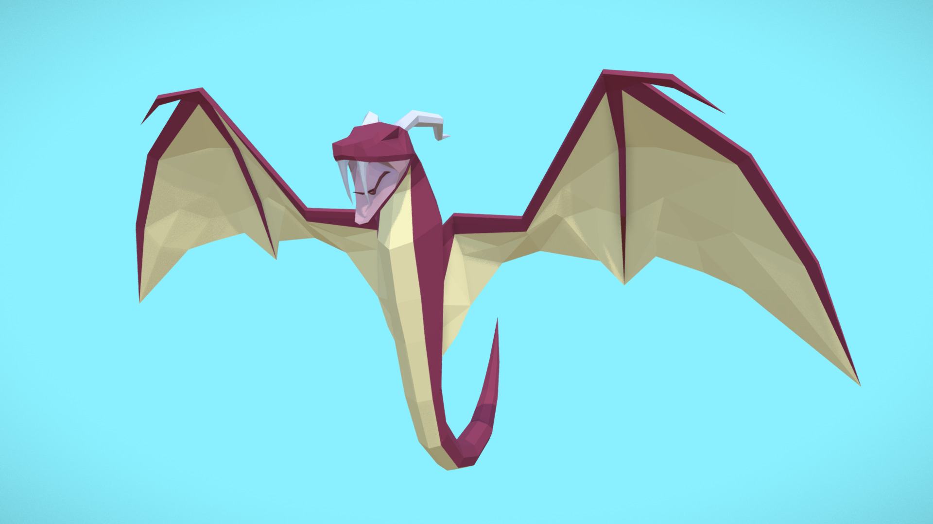 Wind Serpent - Mythical Beasts Jousting Assets - Download Free 3D model ...