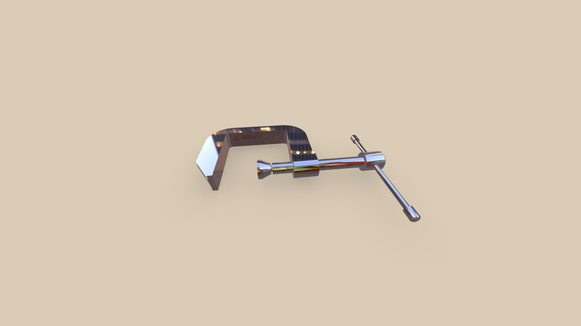 G-Clamp - 3D model by Anuk.DZR [fb0e296] - Sketchfab