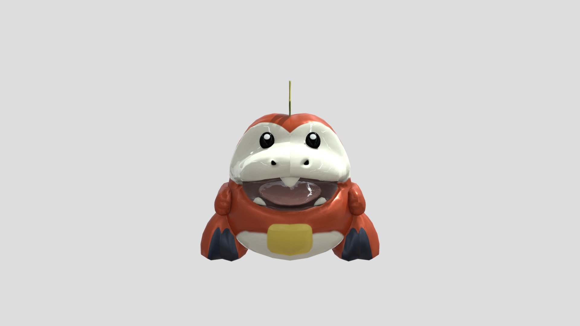 Fuecoco - 3D model by bexa164 [fb0ec59] - Sketchfab