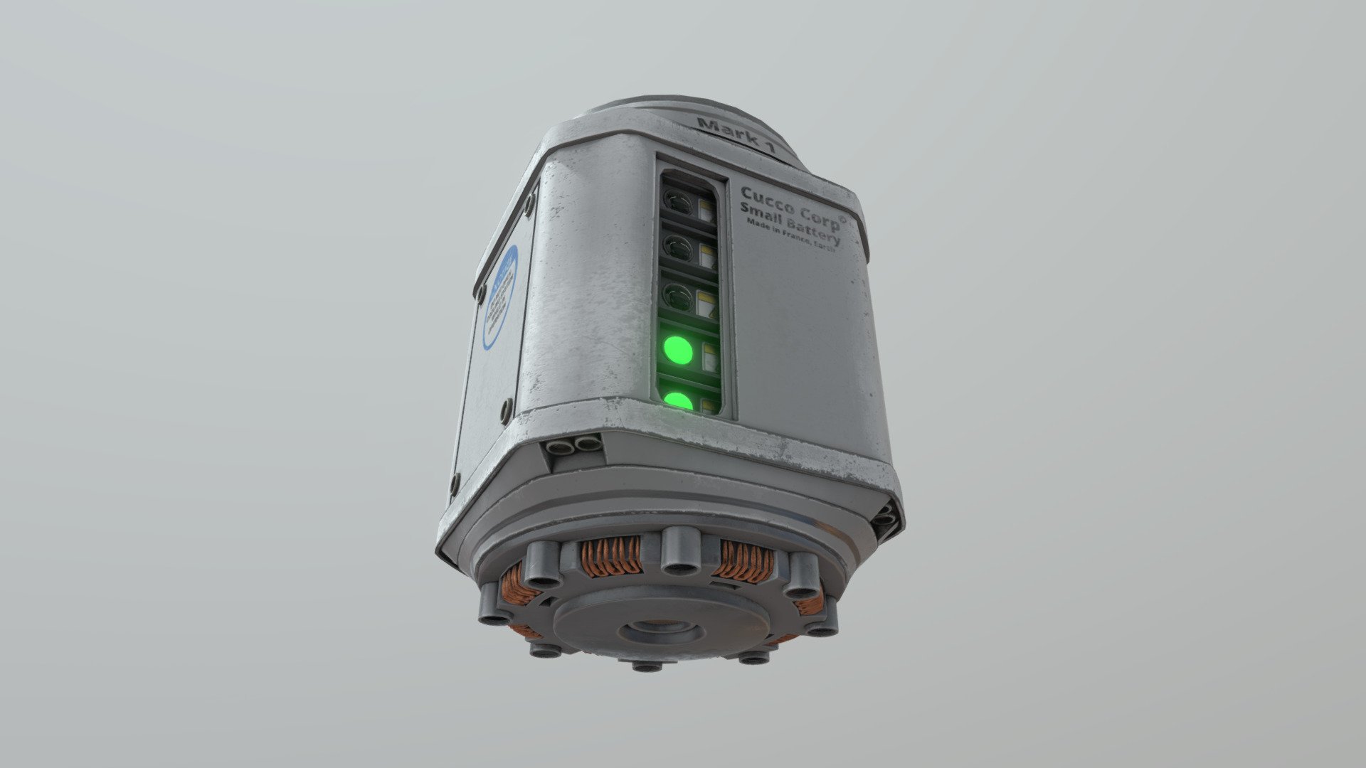 SM Small Battery Sketch - 3D model by William Burke (@William.Burke ...