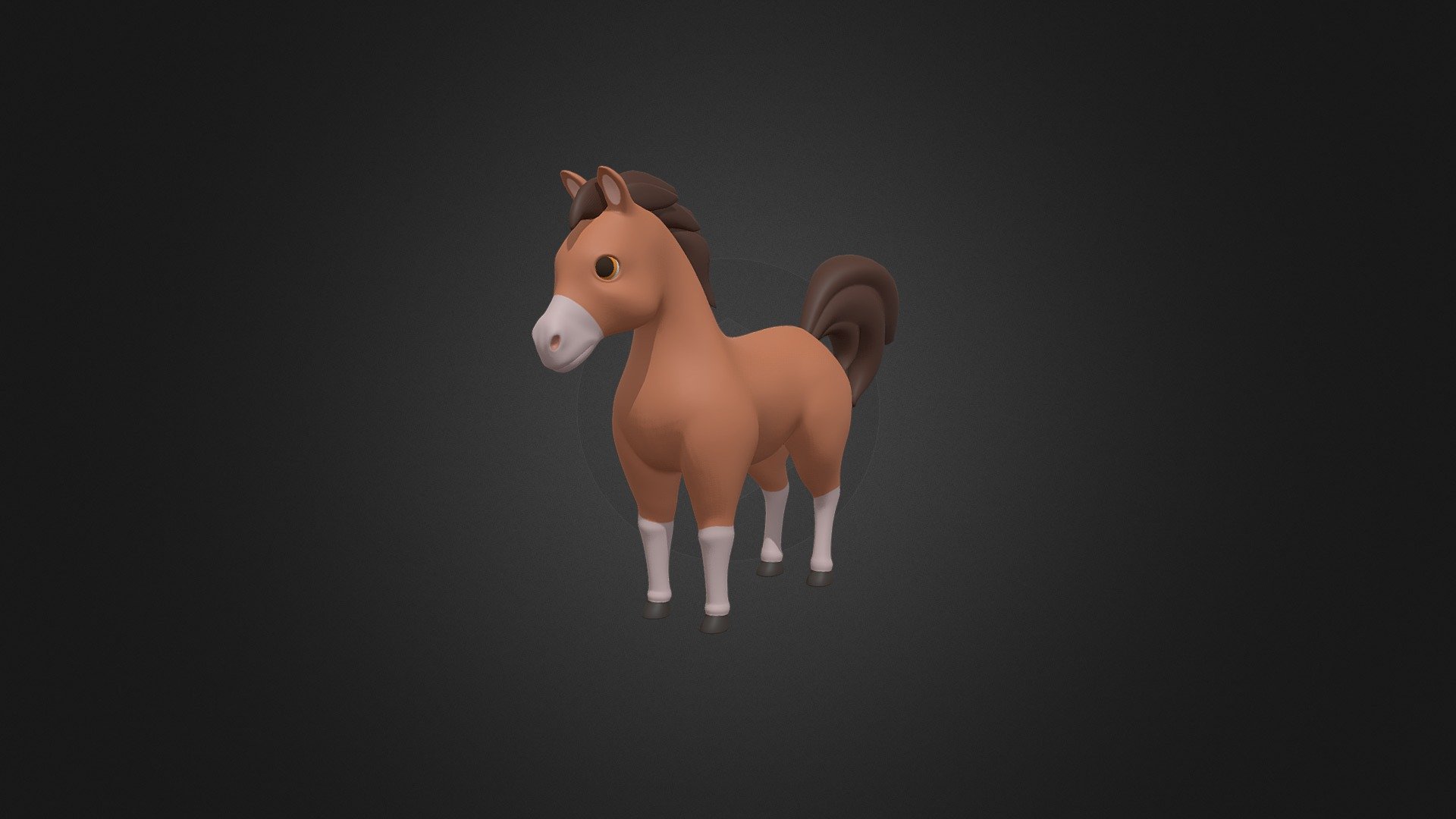 Asset - Cartoons - Animal - Horse Rigged - Buy Royalty Free 3D model by ...