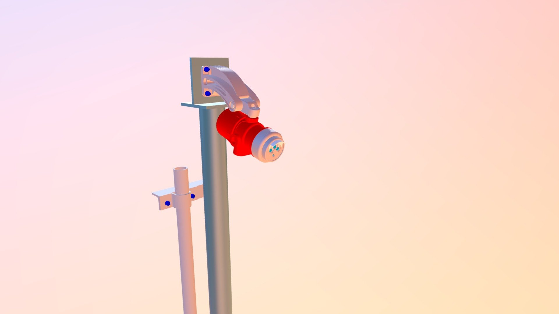 Flame Detector - 3D model by Tahir Zafar (@Tahir_Zafar) [fb10638 ...