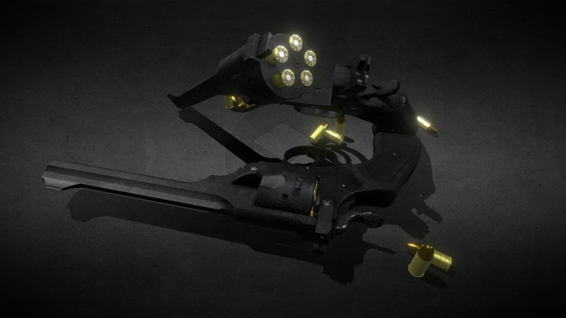 Webley MK. VI - 3D model by Cut_22 [fb1331d] - Sketchfab