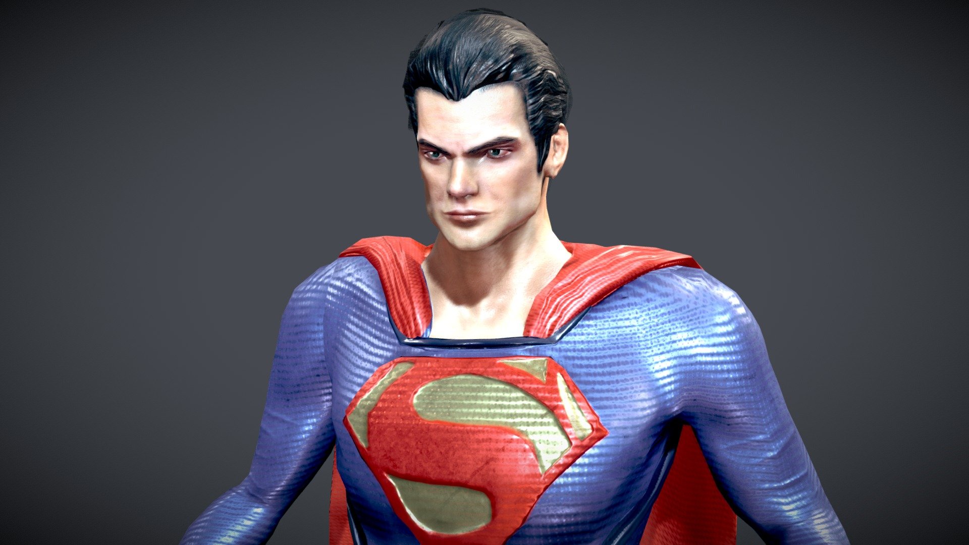 Superman - Download Free 3D model by Allen Tseng (@alen60303) [fb13b58 ...