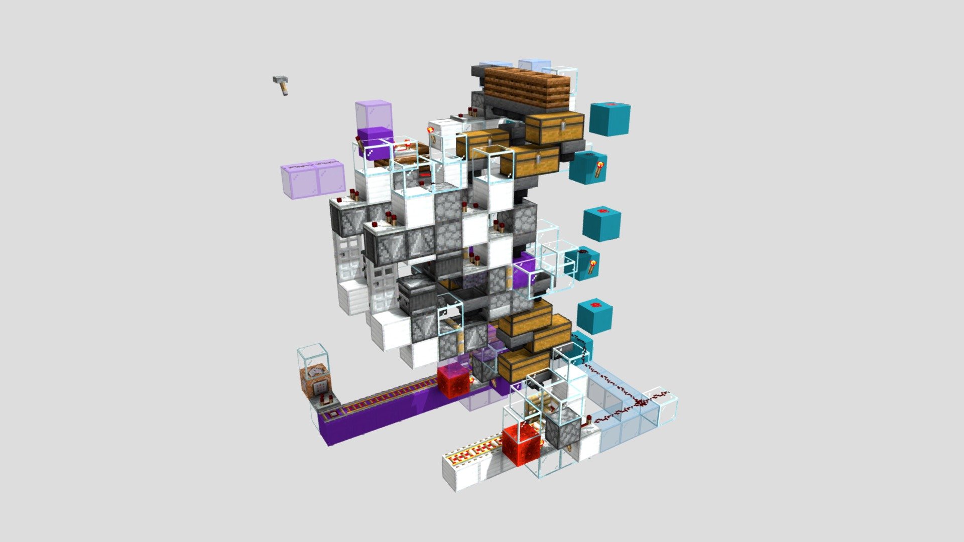 Mixed Shulker loader w Stack/non-Stack Separator - Download Free 3D ...