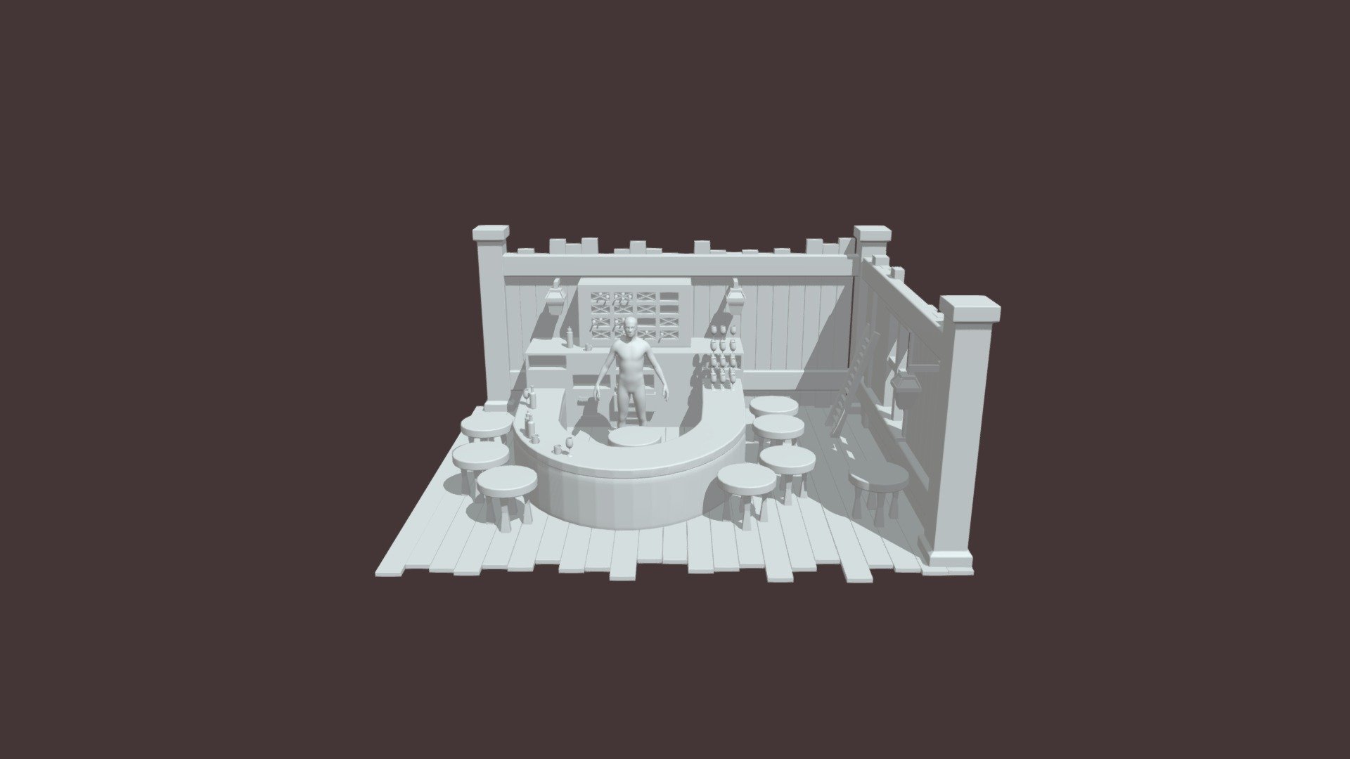 small bar model _01 - 3D model by omkar mane (@maneomi74) [fb18235 ...