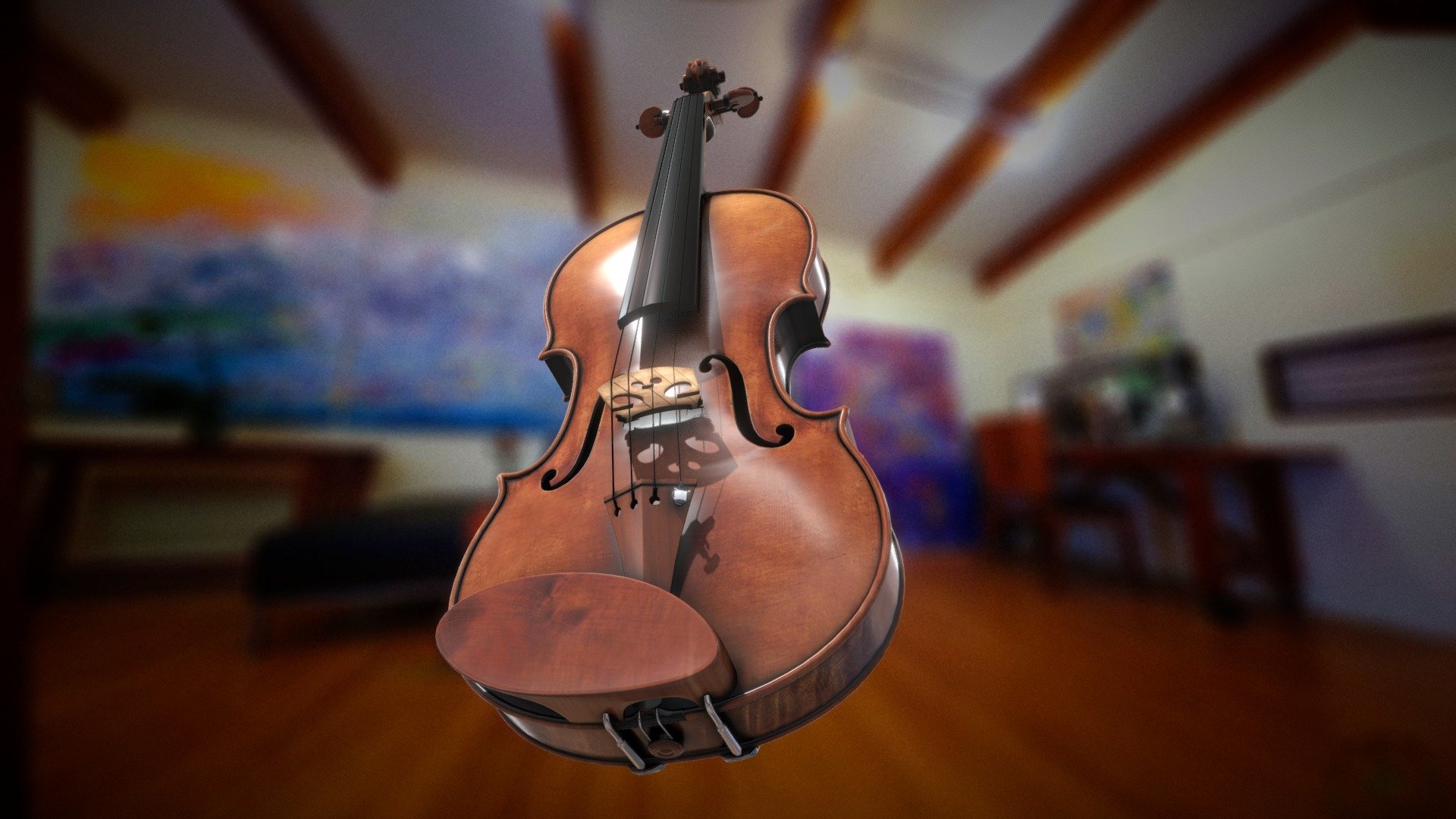 violin - 3D model by marcolinadesign [fb1aed8] - Sketchfab