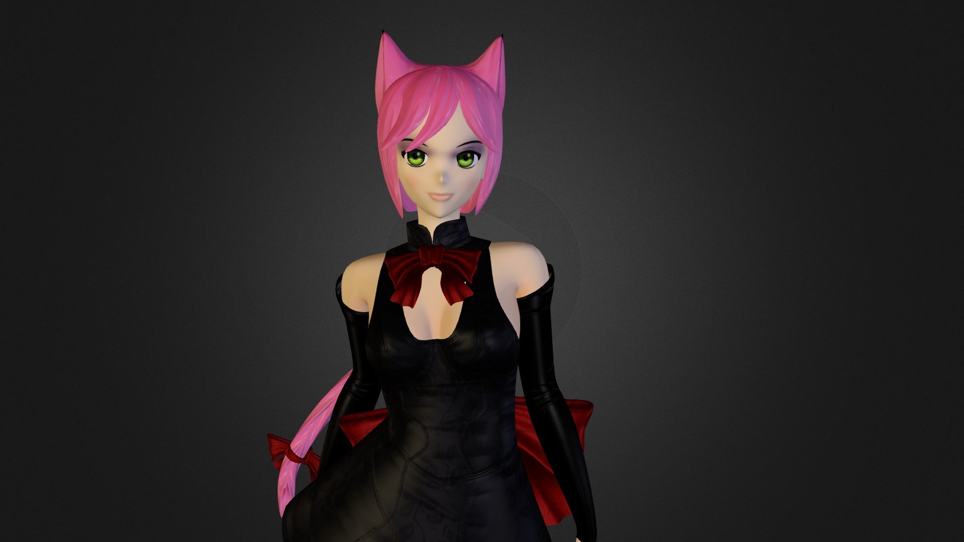Wagahai Neko de aru Nyaaaaan~* - 3D model by NyaharoSensei [fb1d5da ...